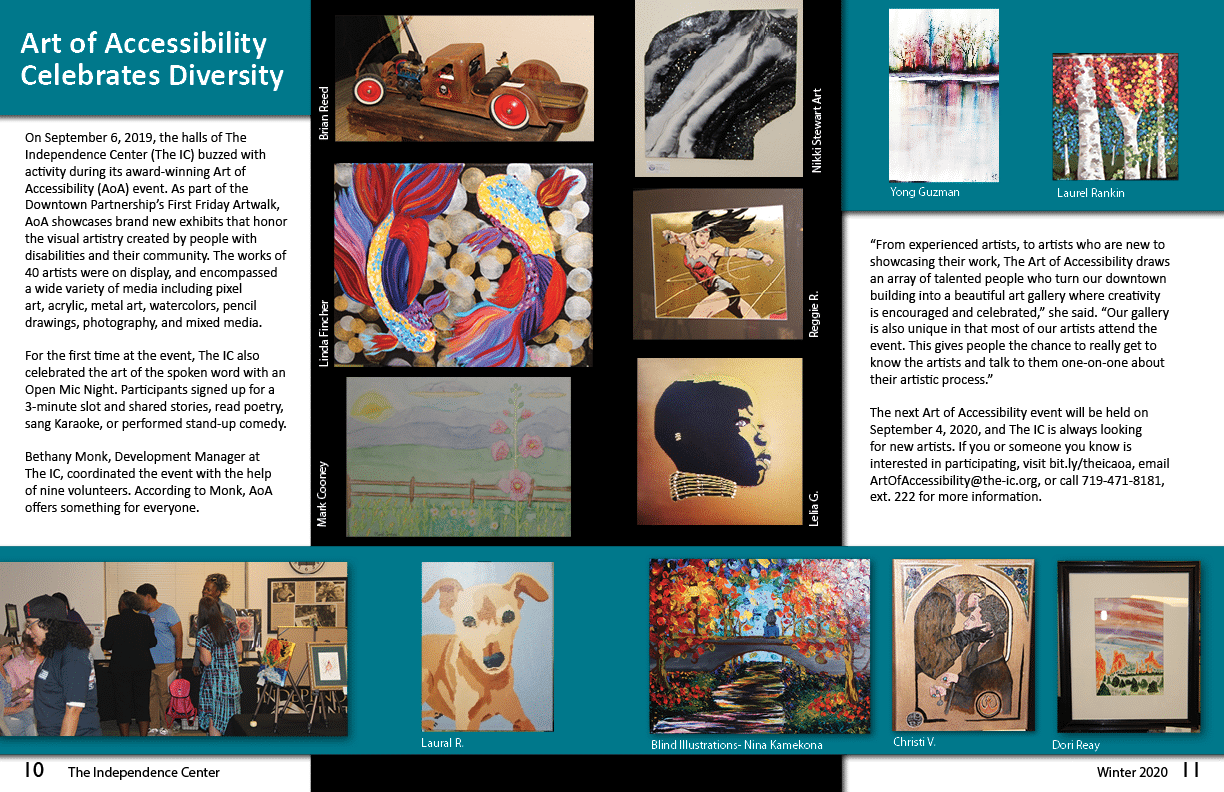 Art of Accessibility Celebrates Diversity - The Independence Center