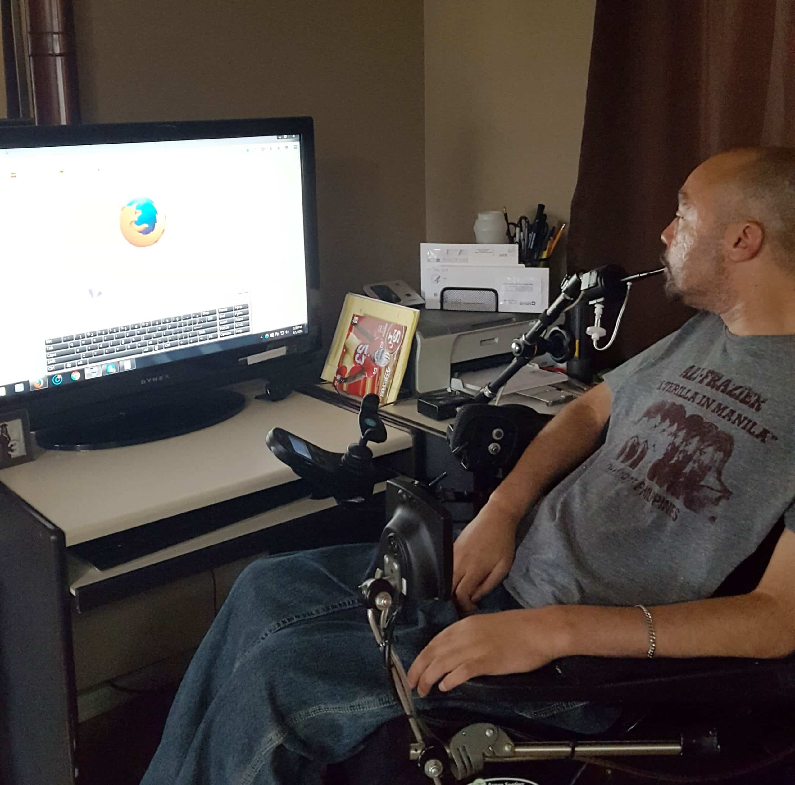 Assistive Technology Opens Internet to Man with Quadriplegia - The ...